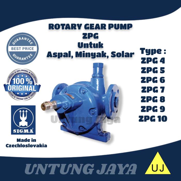 Jual POMPA SIGMA ZPG 8 / SIGMA GEAR PUMP ZPG 8 / INTERSIGMA GEARPUMP ...
