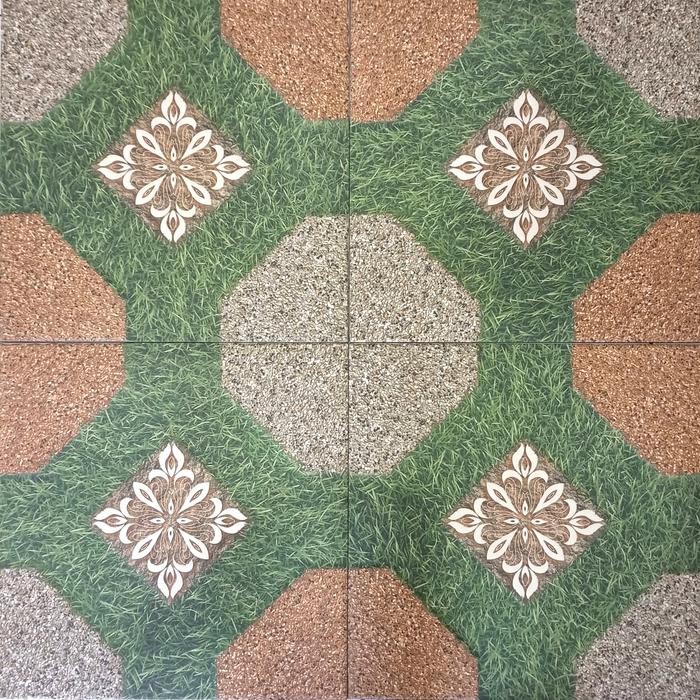 Jual Keramik Lantai Kasar 40x40 / Keramik Motif Rumput Kasar 40x40 ...