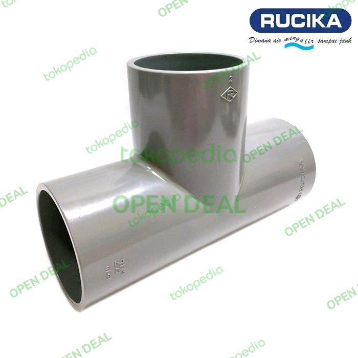 Jual Tee AW 2 1/2" RUCIKA / T 2 1/2 inch AW Pvc / Letter T / Tee Sambung - Jakarta Selatan ...
