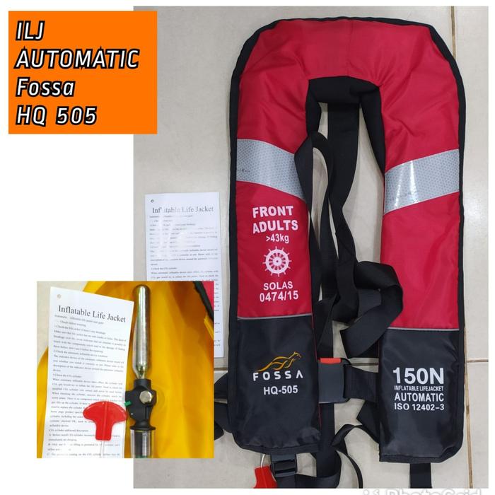 Jual INFLATABLE LIFE JACKET CO2 150 N - Kota Balikpapan - CV. INDO ...