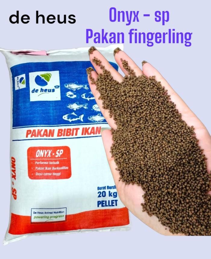 Jual de heus ONYX-SP 10 kg pakan bibit ikan pakan fingerling size 1mm ...