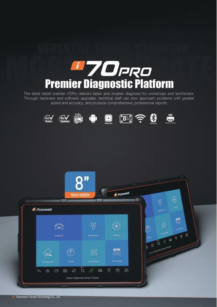 Jual Scanner Mobil injeksi Universal Foxwell i70 Pro setara thinktool ...