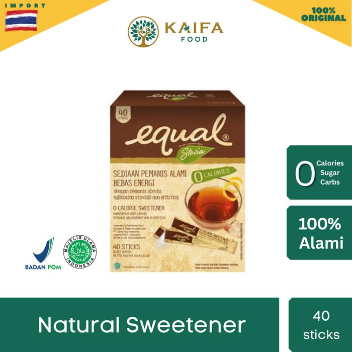 Jual Equal Naturals Stevia - Pemanis Stevia Nol Kalori / Sweetener ...