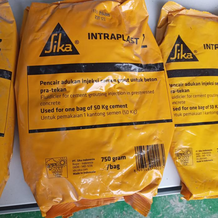 Jual Sika intraplast-z bahan pencair adukan injeksi semen groutin beton ...