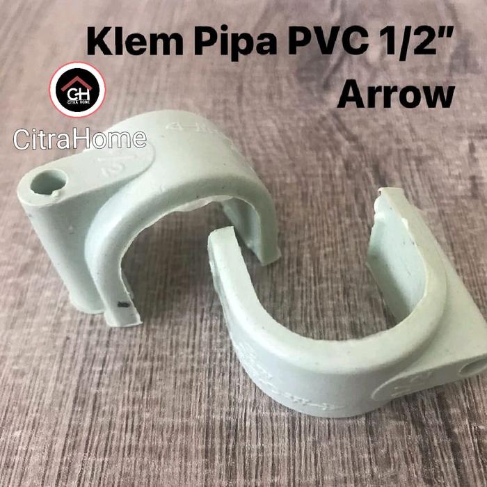 Jual Klem Pipa PVC 1/2" Arrow - Kota Bandung - CitraHome | Tokopedia