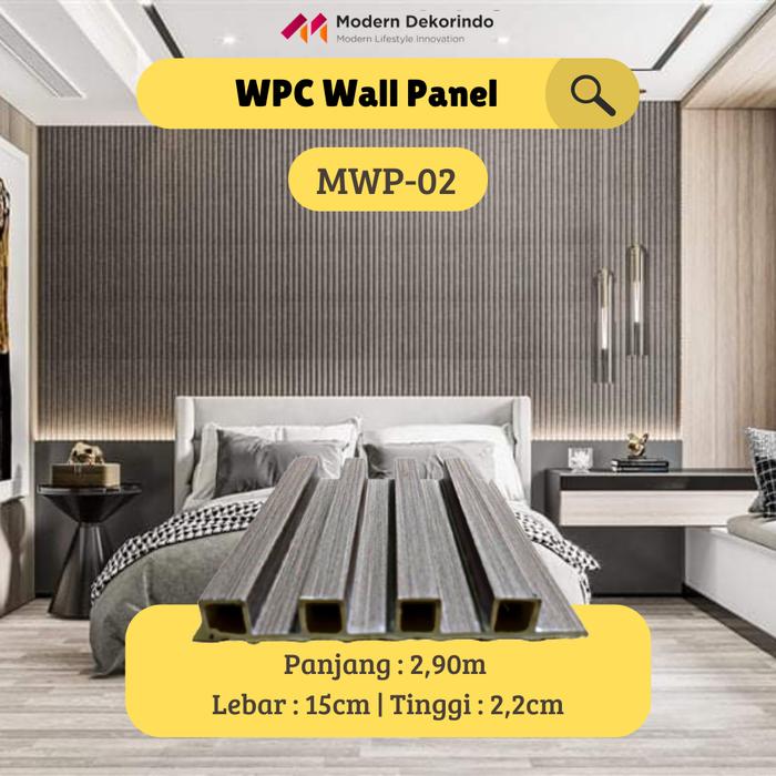 Jual WPC WALL PANEL MWP 02 - Kota Bogor - Modern Kencana Bogor | Tokopedia