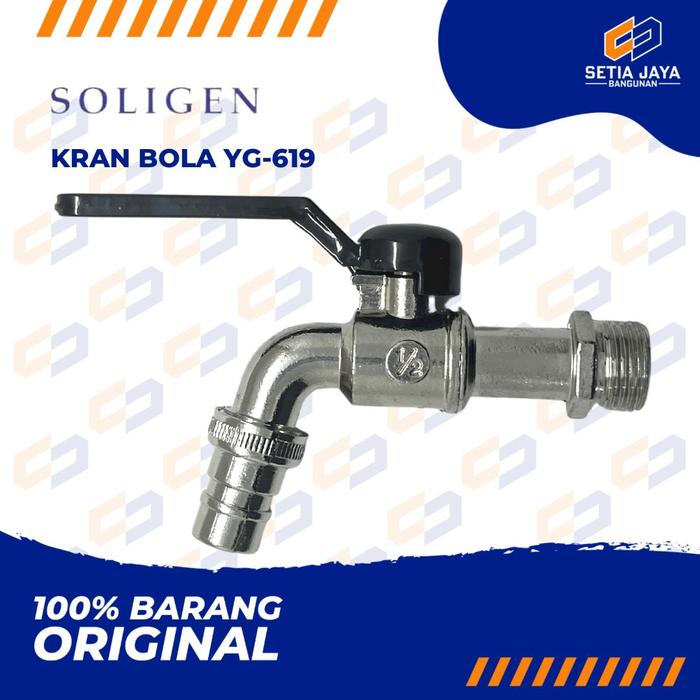 Jual Kran / Keran Air / Besi / Bola / Taman / Tembok Soligen YG-619 ...
