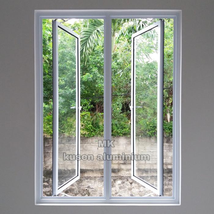 Jual Jendela Aluminium L120 x T120 ( 2 Daun ) - Kota Surabaya - MK ...