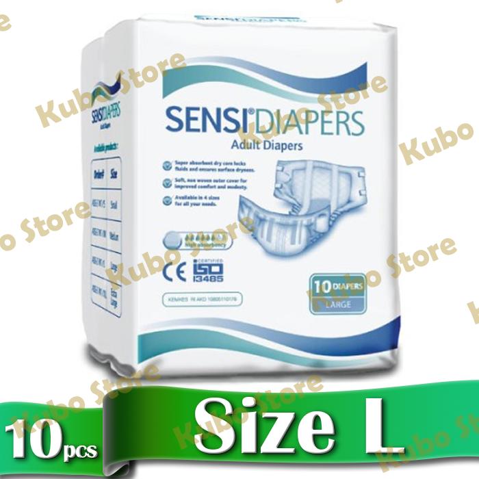 Jual Sensi Adult Diapers Perekat L isi 10 Popok Dewasa Orang Tua PREMIUM - Jakarta Utara - Kubo ...