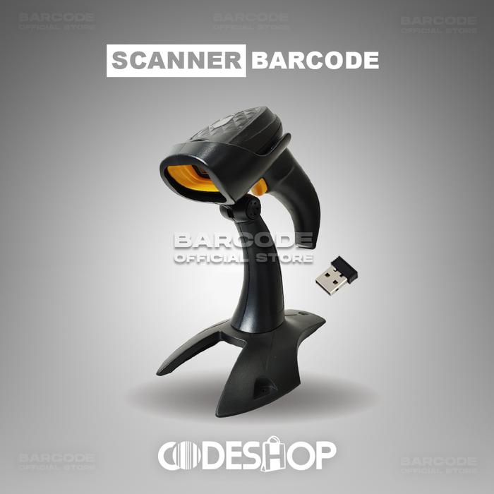 Promo Codeshop CD-9512 Barcode Scanner 1D 2D Wireless Imager Auto Scan ...