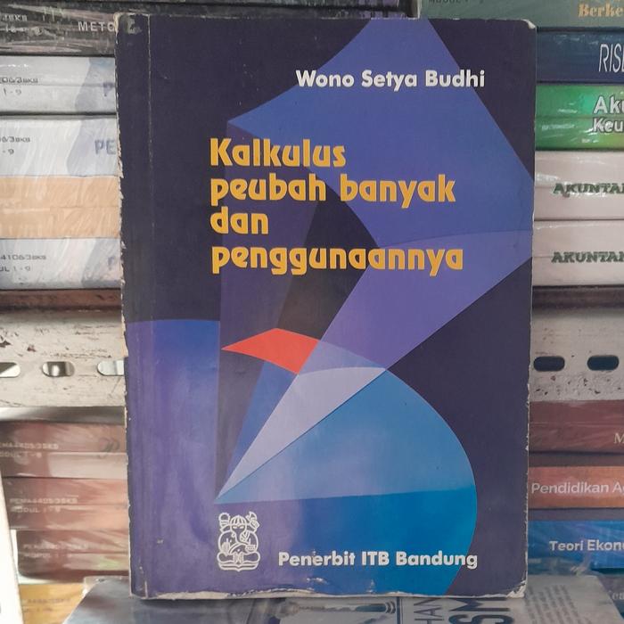 Jual KALKULUS PEUBAH BANYAK DAN PENGGUNAANNYA - Kota Depok - toko buku ...