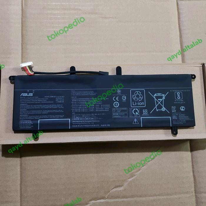 Jual Battery Asus Zenbook Duo UX481F UX481FLY UX481FL C41N1901 4ICP6/60 ...