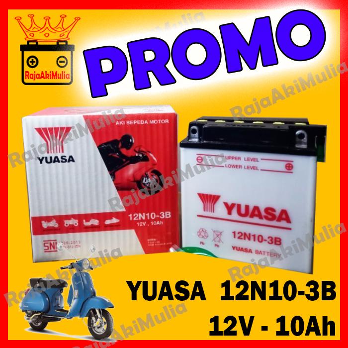Jual ACCU / AKI YUASA 12N10-3B BINTER MERCY (BASAH) 12V 10AH - Kota Tangerang - Rajaakimulia ...