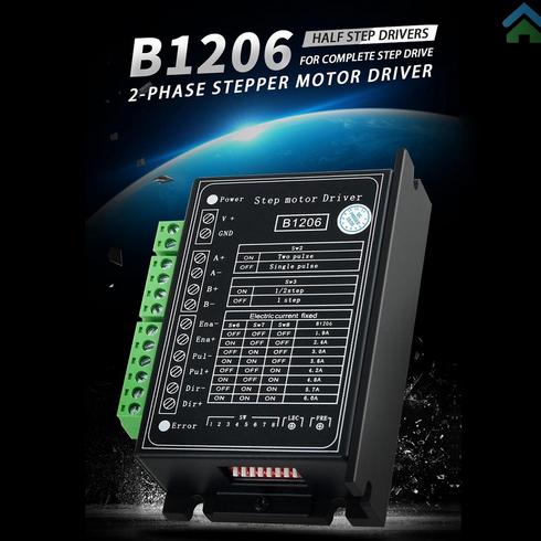 Jual B1206 Full/Half Step Driver 2-Phase Stepper Motor Driver Driving ...