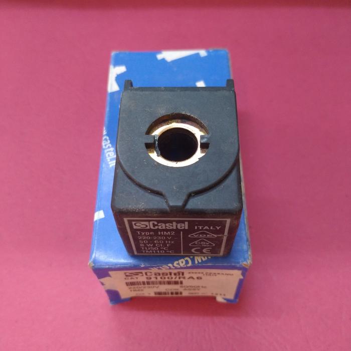 Jual Solenoid Coil Hm2 Castel 220/230v -50/60hz 8w Cat.9100/ra6 Di ...