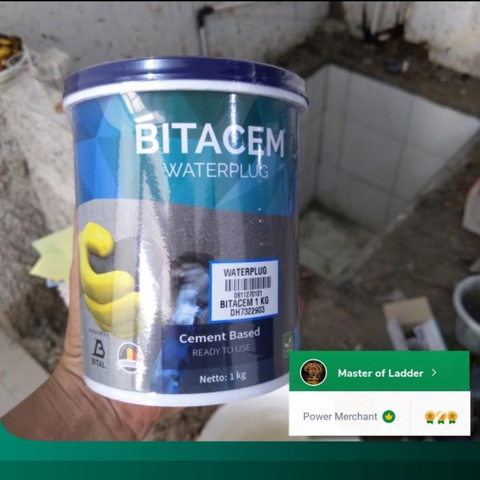 Jual Semen Penyumbat Kebocoran Seketika - Water plug Bitacem 1 kg ...
