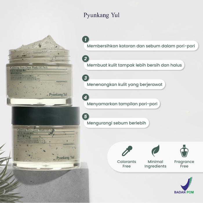Promo PYUNKANG YUL Calming Pore Clear Wash Off Pack 100g - Kota ...
