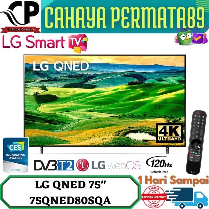 Promo LG 75QNED80SQA Smart TV UHD 4K HDR LG QNED 75 Inch QNED80SQA Cicil 0% 3x - Jakarta Barat ...