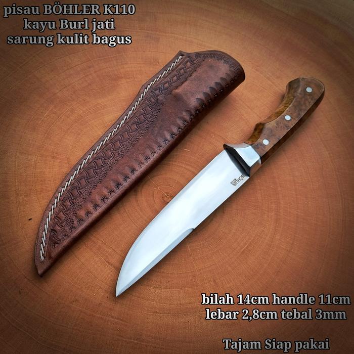 Jual pisau pisau baja bohler k110 super tajam berbagai varian - Kab. Sukabumi - toko jaya abadi ...