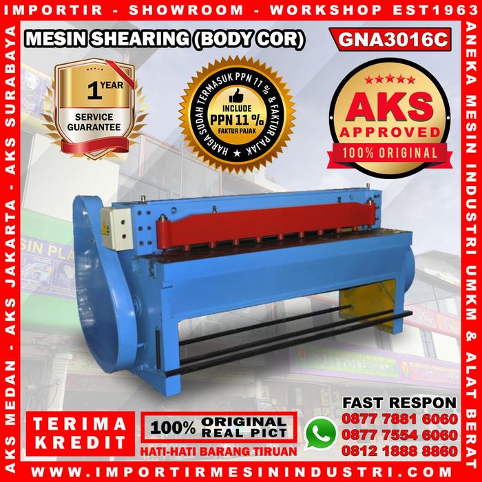 Jual Mesin Shearing Potong Plat - Shearing Machine Body Cor Type ...