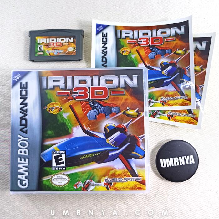 Jual Kaset Original Nintendo Iridion 3D Iridions 3 Gameboy GBA SP II ...