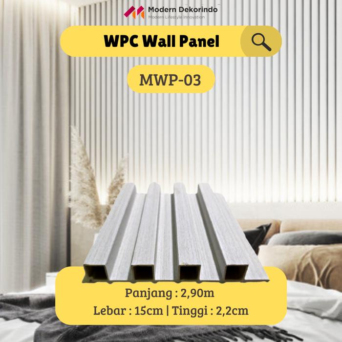 Jual WPC WALL PANEL MWP 03 - Kota Bogor - Modern Kencana Bogor | Tokopedia