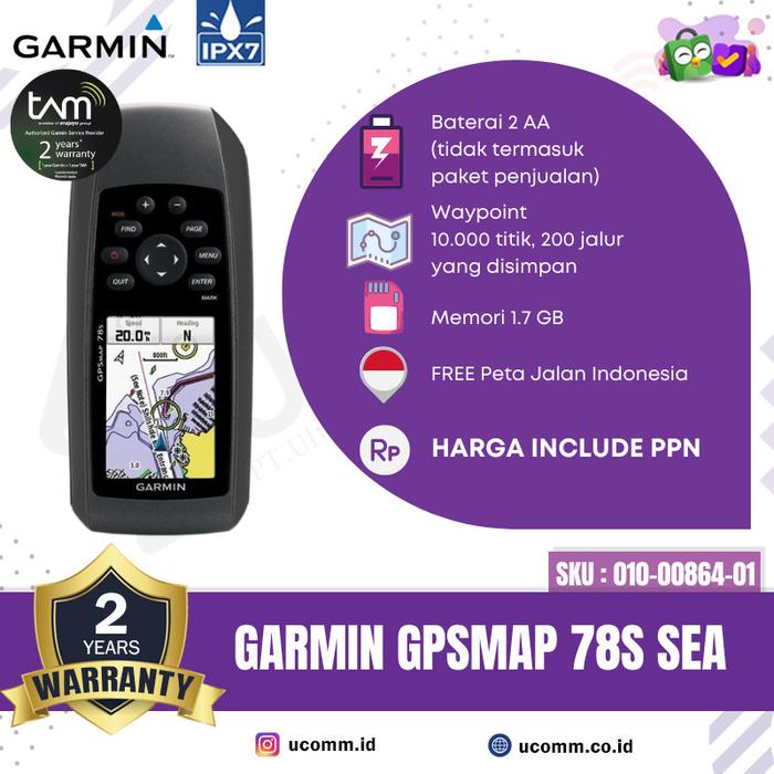 Jual Garmin Gpsmap 66s Gps 66s Gpsmap 66 Handheld Free Peta Garansi ...