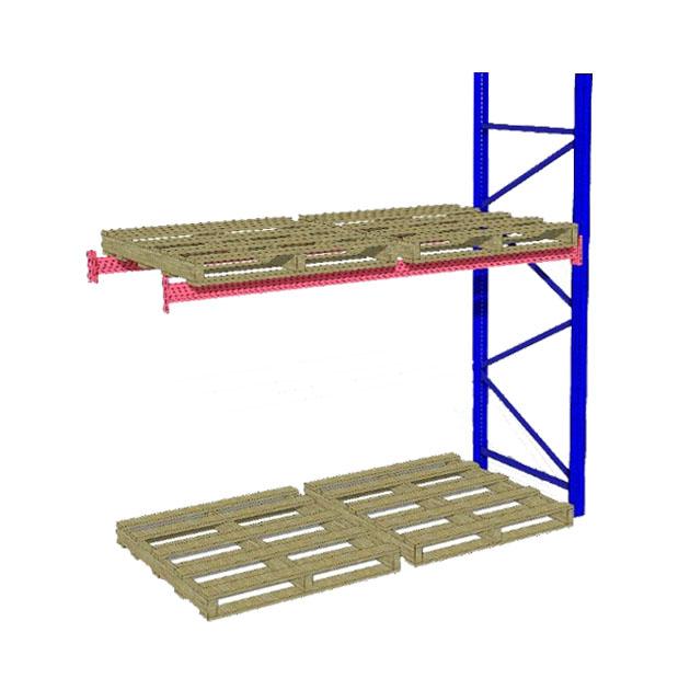 Jual Rak Besi Gudang Kapasitas 1 Ton - Rak Pallet - Heavy Duty Racking ...