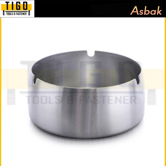 Jual ASBAK TEMPAT ABU ROKOK ASH TRAY STAINLESS STEEL - Jakarta Selatan ...