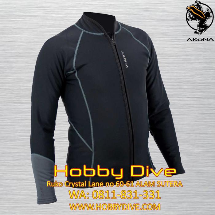 Jual Akona Wetsuit AQ-TEC Top Long Sleeve Man - Scuba Diving Alat ...