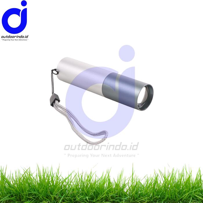 Jual 000525 - Senter LED Mini Flashlight USB Rechargeable Aluminium ...