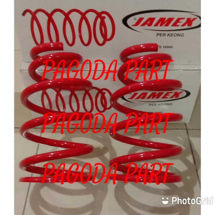 Jual PER CEPER LOWERING SPRING JAMEX TOYOTA INNOVA OLD / REBORN BENSIN ...