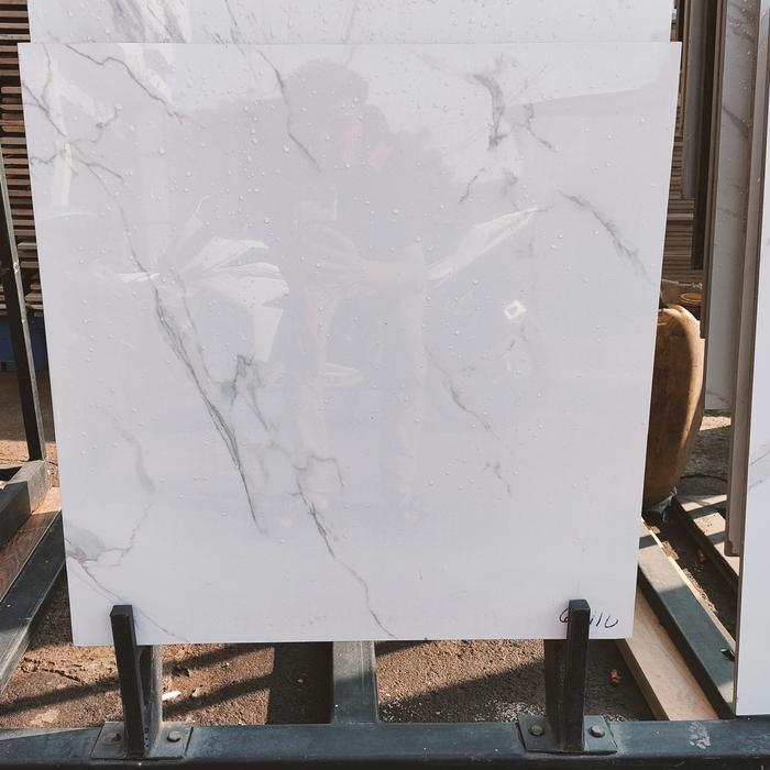 Jual granit lantai 60x60 garuda polished putih motif - Kab. Bogor ...