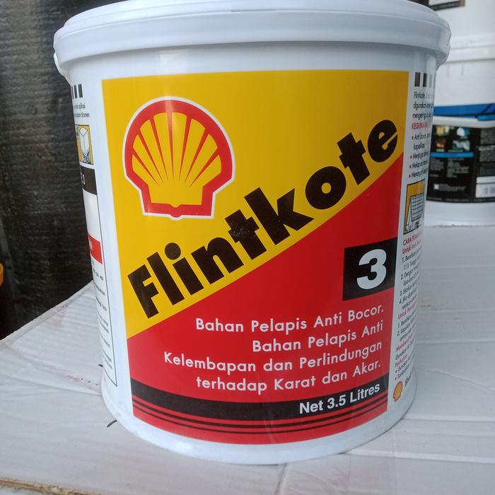Jual Flintkote shell 3 bahan pelapis anti bocor 3.5 liter - Jakarta ...