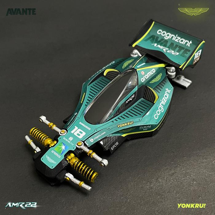 Jual Tamiya Mini 4wd Avante AMR22 Custom Decal - Jakarta Barat ...