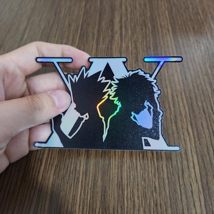 Jual Sticker Hologram Anime Besar - PSH1309 - Hunter x Hunter - Gon ...