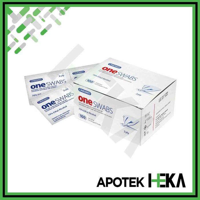 Jual Alkohol Swab / Kapas Alkohol / Tissue Alkohol / Oneswabs / One ...