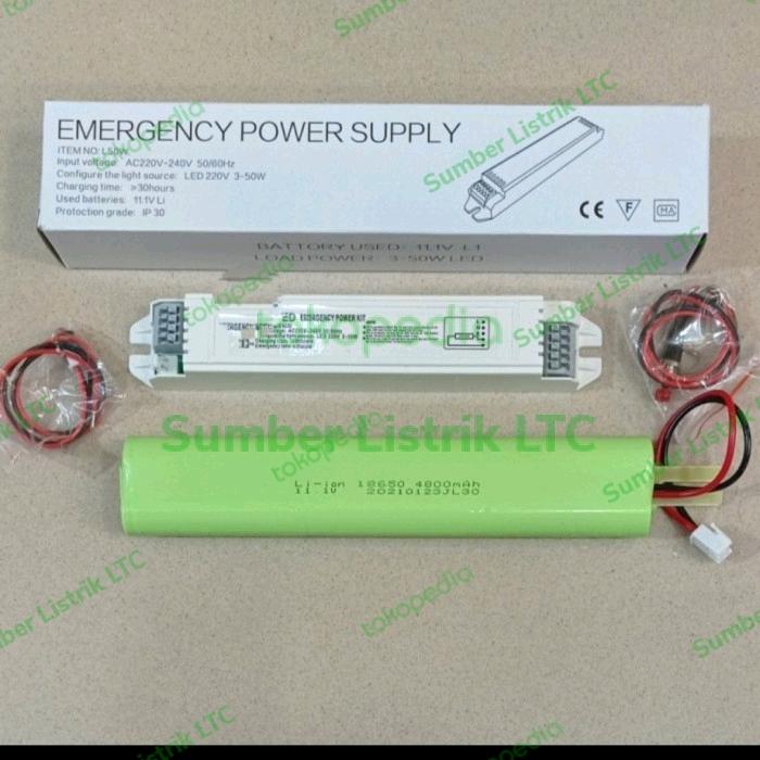 Jual power pack nicad batery emergency untuk lampu led high quality ...
