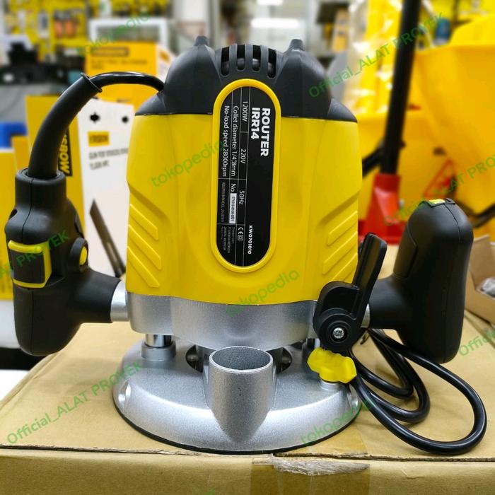 Jual MESIN ROUTER 1/4IN AND 8MM 1200W IRR14 KRISBOW KW0701010 - Jakarta ...