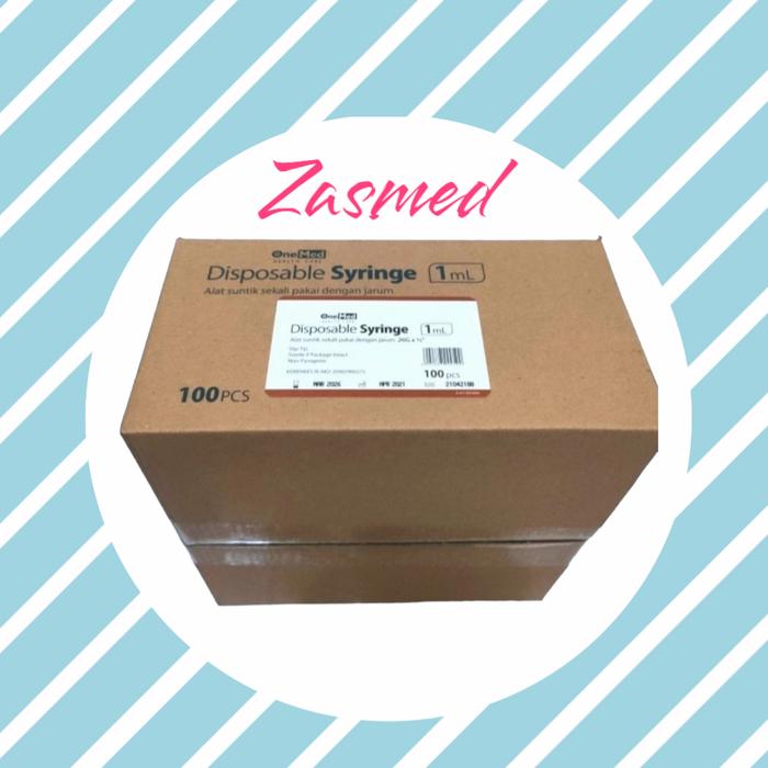Jual Spuit 1cc onemed / syringe 1cc onemed - Jakarta Barat - zasmed ...