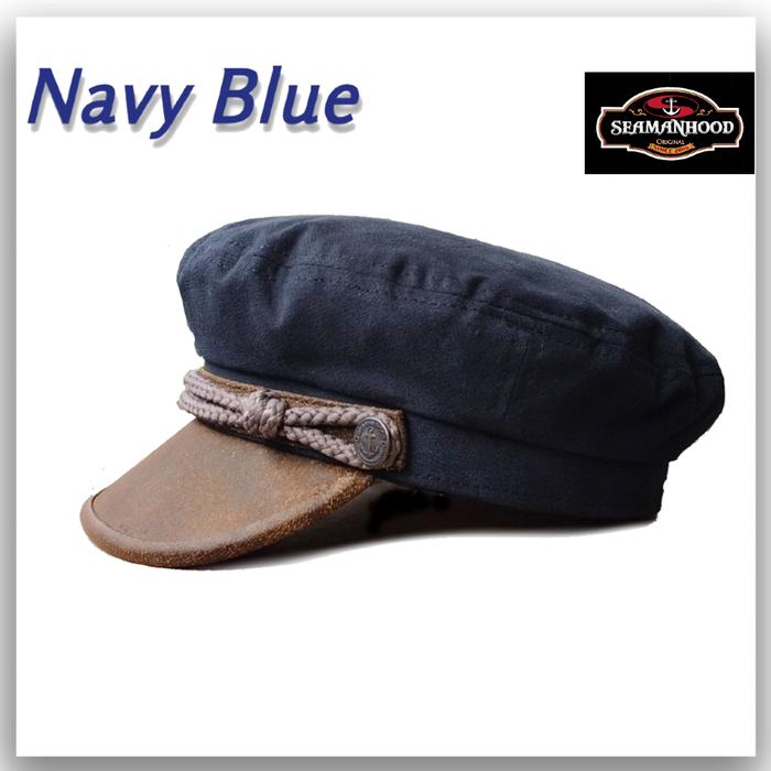 Jual Topi Pria Kapten Pelaut Vintage Fiddler Hat Sailor Cap Mix Kulit ...