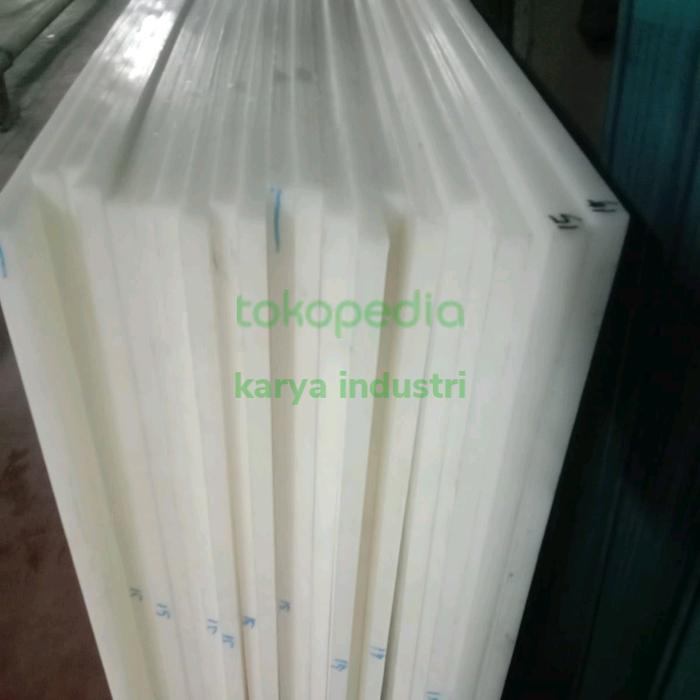 Jual polyethylene sheet / nylon lembaran tebal 15mm 20cm x 50cm - Jakarta Barat - karya industri ...