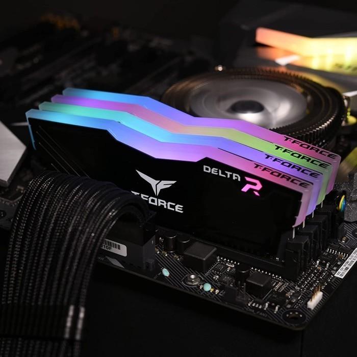 Promo TEAM TFORCE DELTA BLACK DDR4 3600MHz 64GB 2X32GB ...