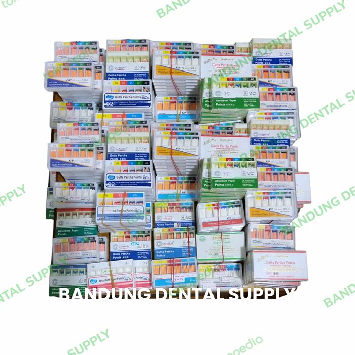 Jual DENTAL GUTTA PERCHA (GUTTAP) & PAPER POINT - Guttap 45-80 - Kota ...