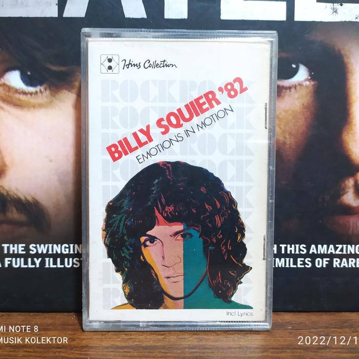 Jual Kaset Pita : BILLY SQUIER '82 - EMOTIONS IN MOTION. - Kab ...