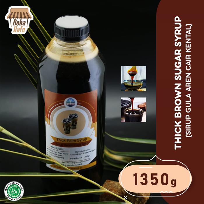 Jual THICK BROWN SUGAR SYRUP PILARI / SIRUP GULA AREN CAIR KENTAL ...