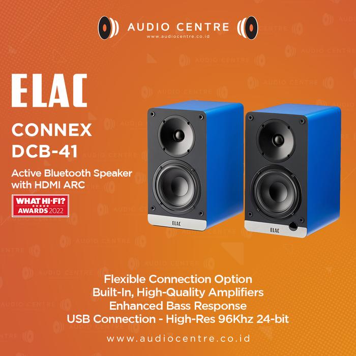 Promo Elac Debut ConneX DCB41 DCB-41 Active Bluetooth Speaker with HDMI ...