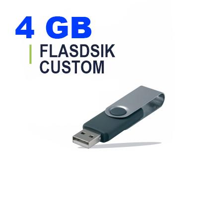 Jual Souvenir USB Flashdisk Promosi Swivel 4GB Flash Disk - Jakarta ...