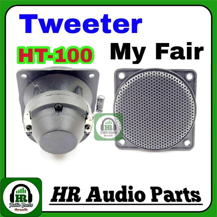 Jual Tweeter MY FAIR HT-100 Speaker Twitter Piezoelektric 75-150W 4-8 ...