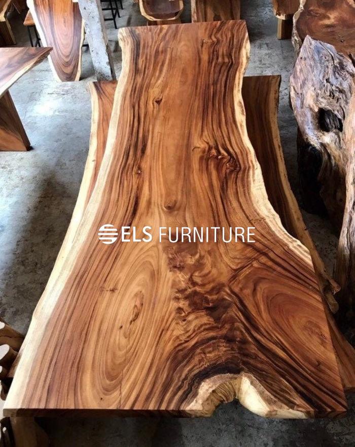 Jual Papan kayu trembesi lama / top table antiq / kayu trembesi /daun ...